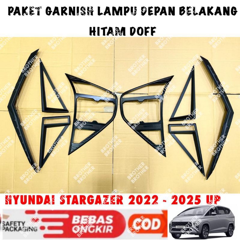 Hitam Hyundai Stargazer 2022 2023 2024 2025 กระเป๋าเก็บของ ด้านหน้า และ ...
