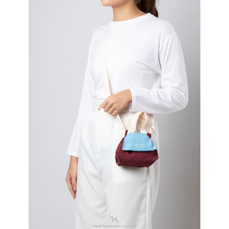 กระเป๋าไมโคร BTV Beyond The Vines Micro Dumpling Bag Tas นําเข้าไวรัส ...