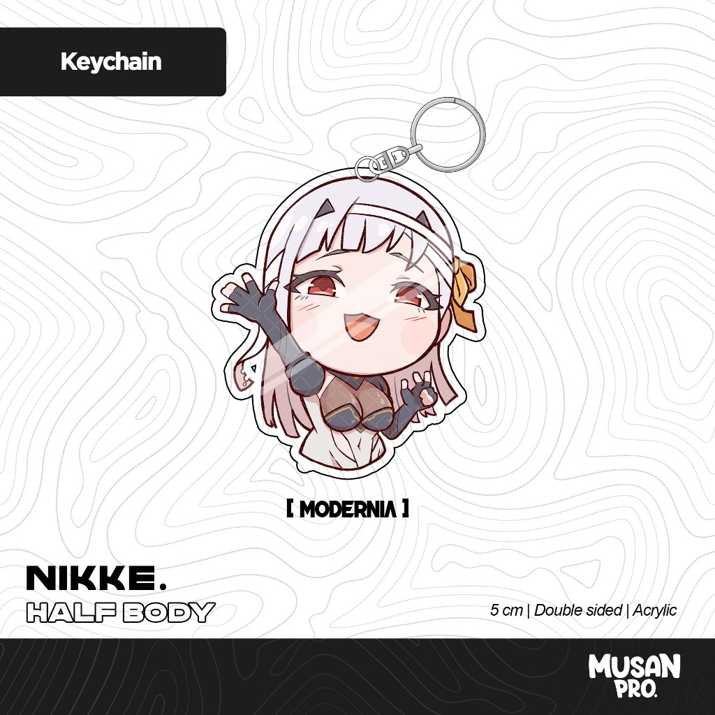 พวงกุญแจ NIKKE - Rapi - Laplace - Nihilister - หมวกกันน ็ อค - Modernia ...