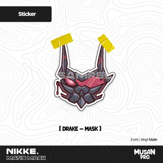 สติ๊กเกอร์ NIKKE MATIS SQUAD MASK - วาง - Maxwell - Drake - Fan Merch ...