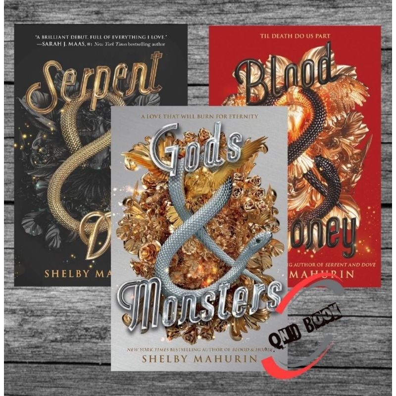 ชุดสะสมหนังสือ Shelby Mahurin 3 เล่ม (Serpent & โดฟ เลือด & น้ําผึ้ง ...