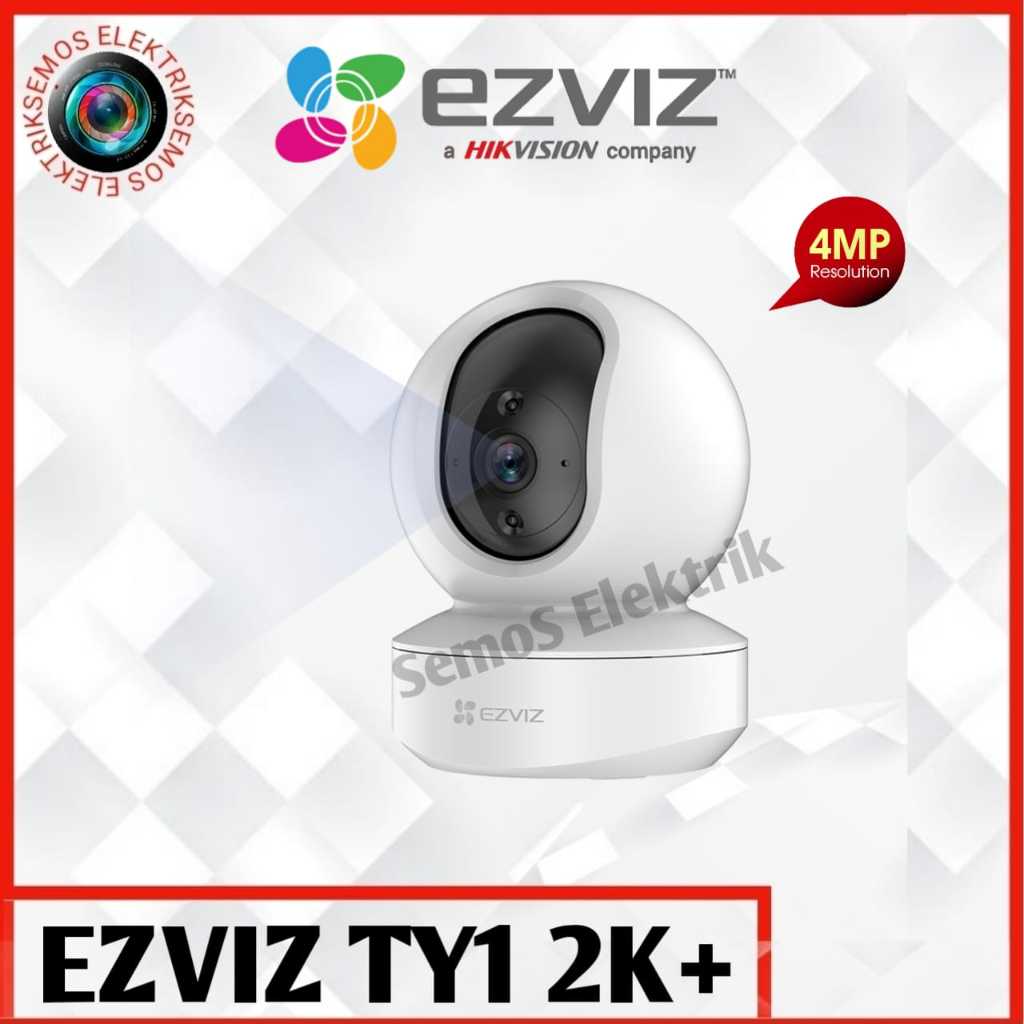 Ezviz TY1 4MP PRO 2K+ Pan Tilt 2way Talk Dual 2.4/5GHZ Wifi ในร่ม ...