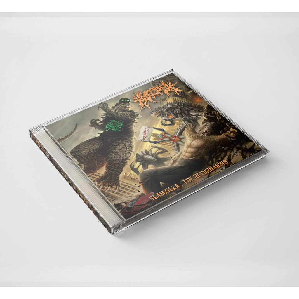 แผ่น CD เพลง KROCOPHILE Slamzilla The Returnening ของแท้ | Shopee Thailand