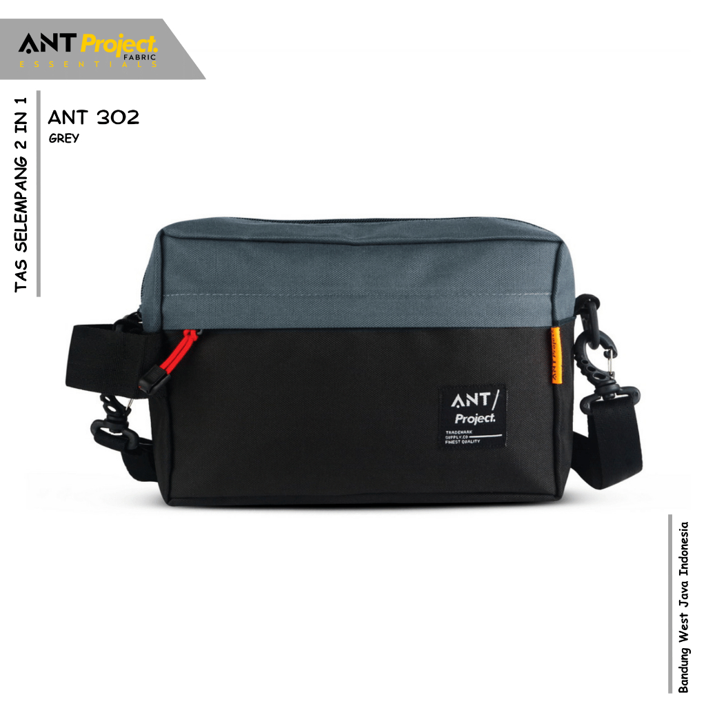 Ant PROJECT - กระเป๋าคลัทช์ ANT 302 สีเทา | Shopee Thailand