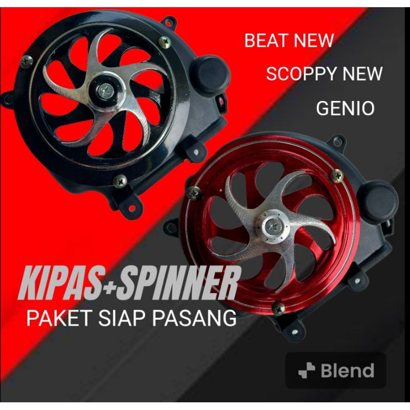 Spinner beat new genio spinner Complete Fan | Shopee Thailand