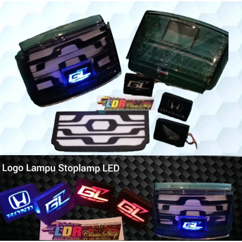 Gl Max LED Stoplamp Logo GL วัสดุเครื่องแต่งกาย | Shopee Thailand