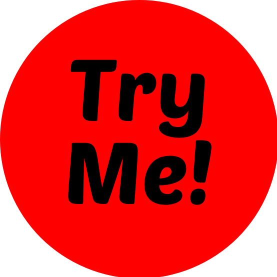 Try ME STICKER - TESTER - SAMPLE - REJECT - OUT OF ROUND STOCK | Shopee ...