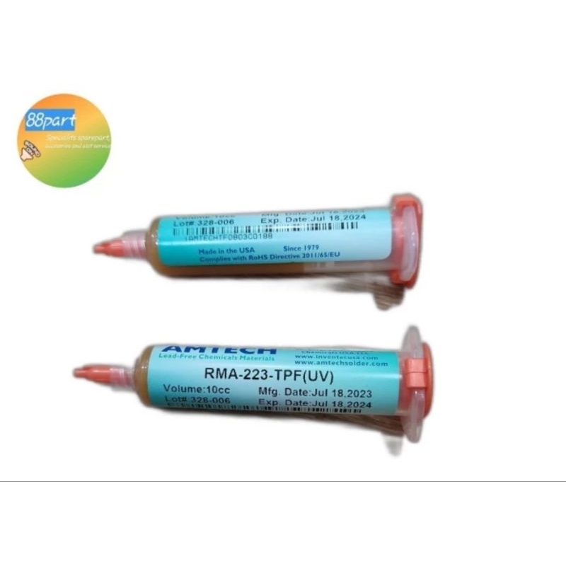 ฟลักซ์ AMTECH RMA-223-TPF (UV) ผลิตในอเมริกา คุณภาพดีที่สุด | Shopee ...