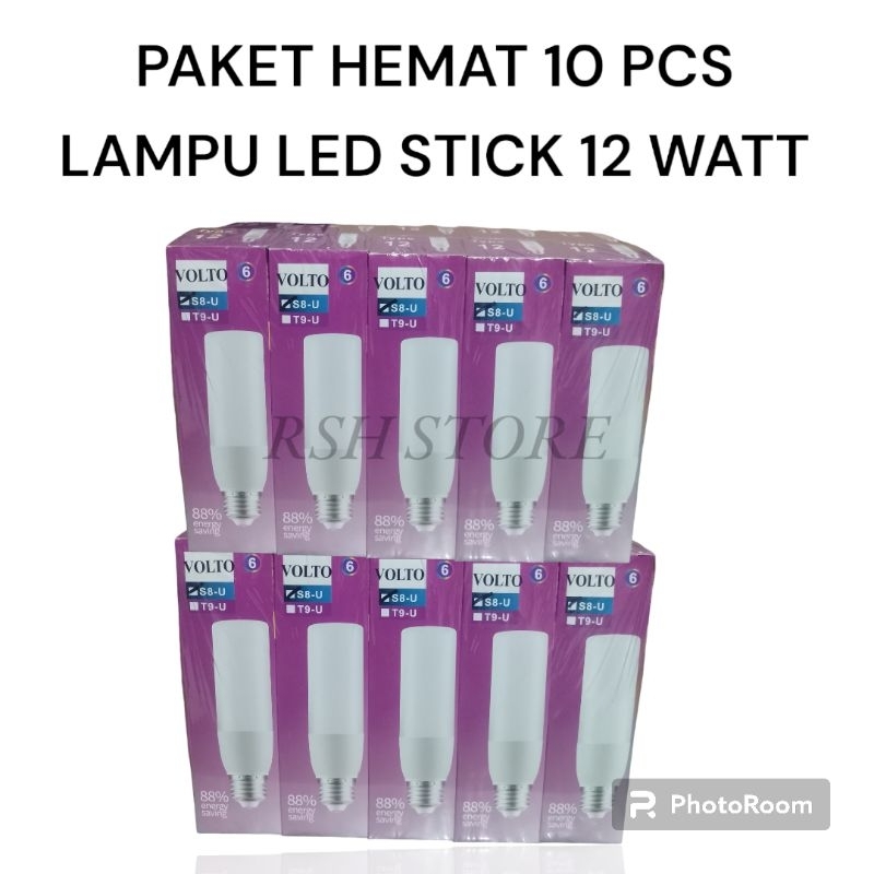 (จัดส่งฟรี) หลอดไฟ LED 12w VOLTO 10 ชิ้น | Shopee Thailand