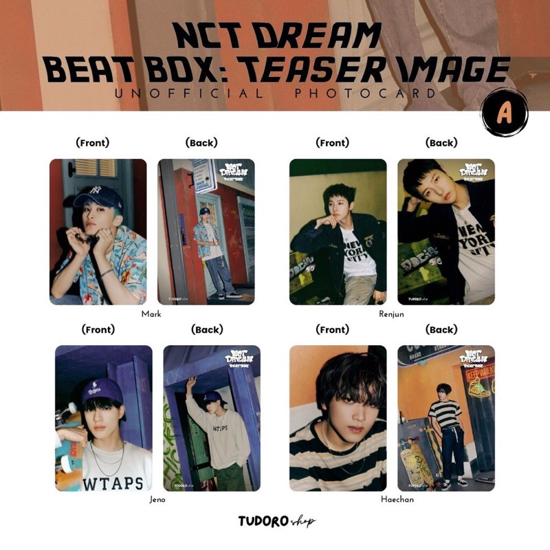 Nct DREAM Beatbox Teaser Image MV โฟโต้การ์ดอย่างเป็นทางการ | Shopee ...