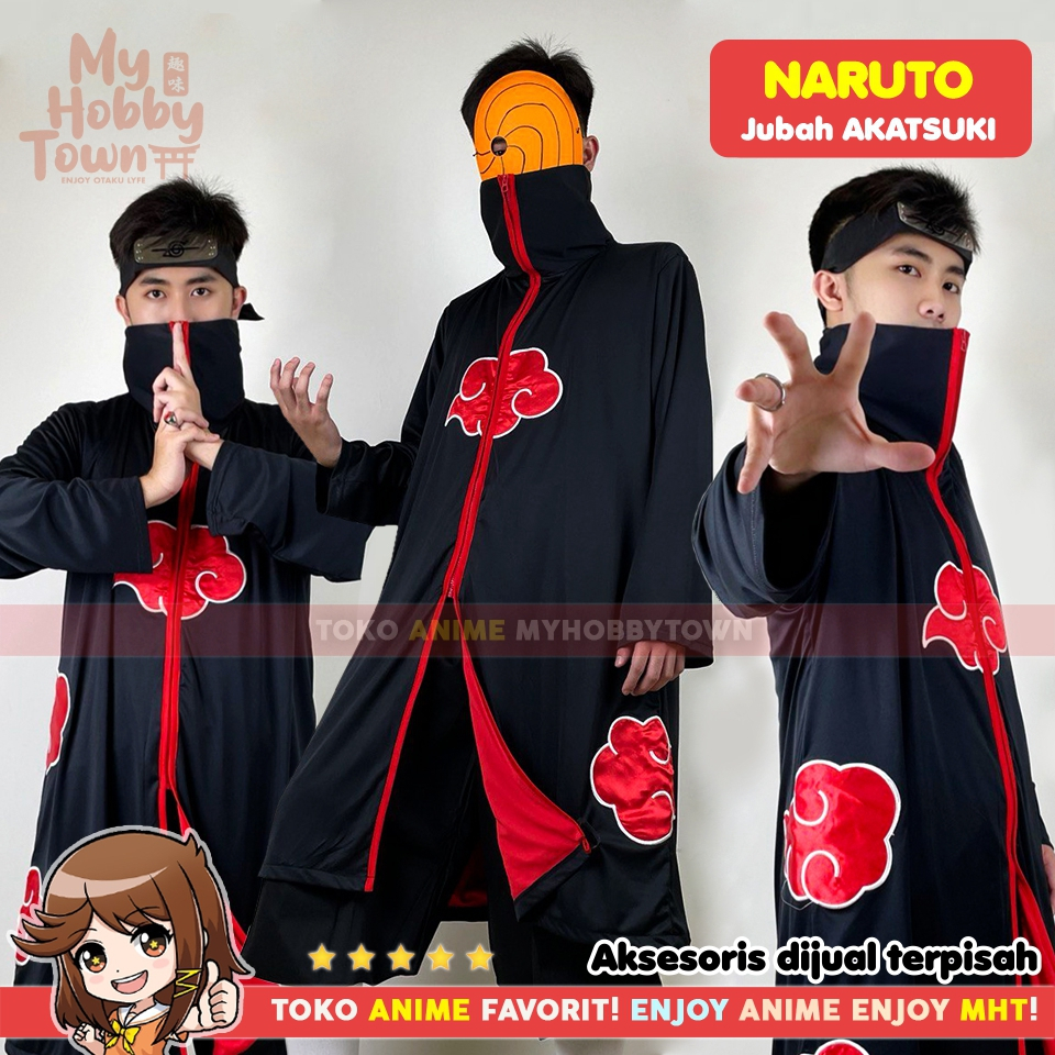 นารูโตะอะนิเมะคอสเพลย์Robe Akatsuki Itachi PeinปวดObito Tobi Sasori ...