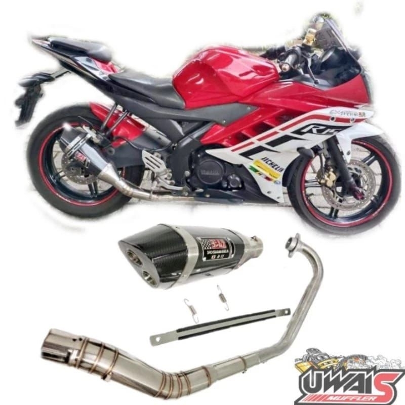 ท่อไอเสีย Ekzos Yoshimura ท่อไอเสีย yamaha R15 yzf R15 v3 R15 v4 ท่อ ...