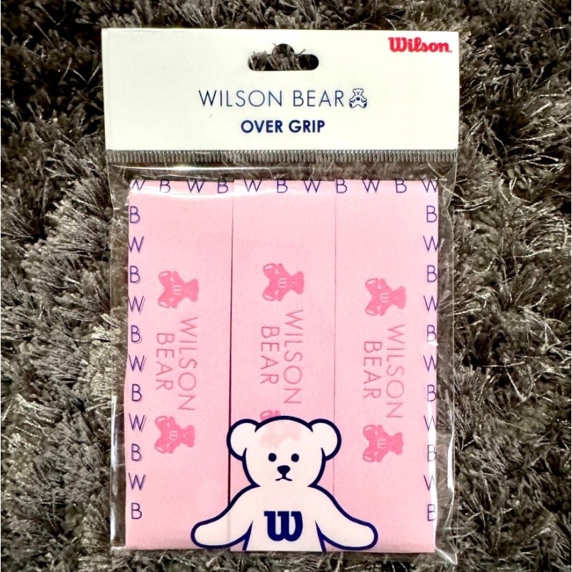 Wilson Pro Overgrip Bear Pink Tennis Grip ของแท้จากญี่ปุ่น | Shopee ...