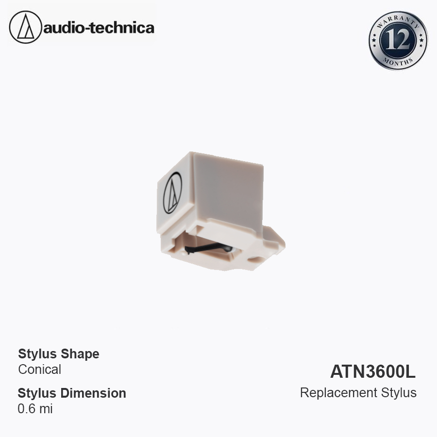 Audio-technica ATN3600L เปลี่ยนแผ่นเสียงสไตลัส | Shopee Thailand