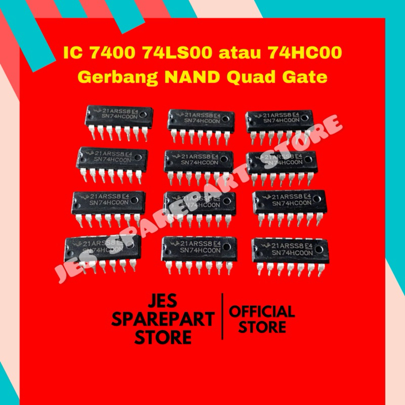 Ic 7408 SN74LS08 74HC08 SN74HC00N SN74HC32N SN74HC93N SN74HC47N ...