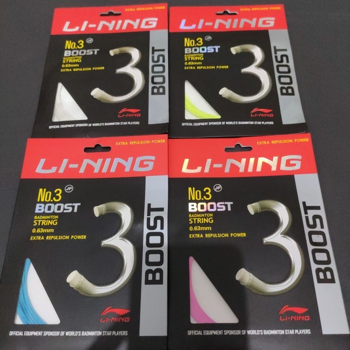 ต้นฉบับ ต้นฉบับ LINING NO. 3 ตัวเสริม BADMINTON CKET STRINGS | Shopee ...