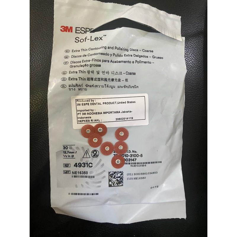 แผ่นขัดเงา soft-lex soflex 3m - หยาบ | Shopee Thailand