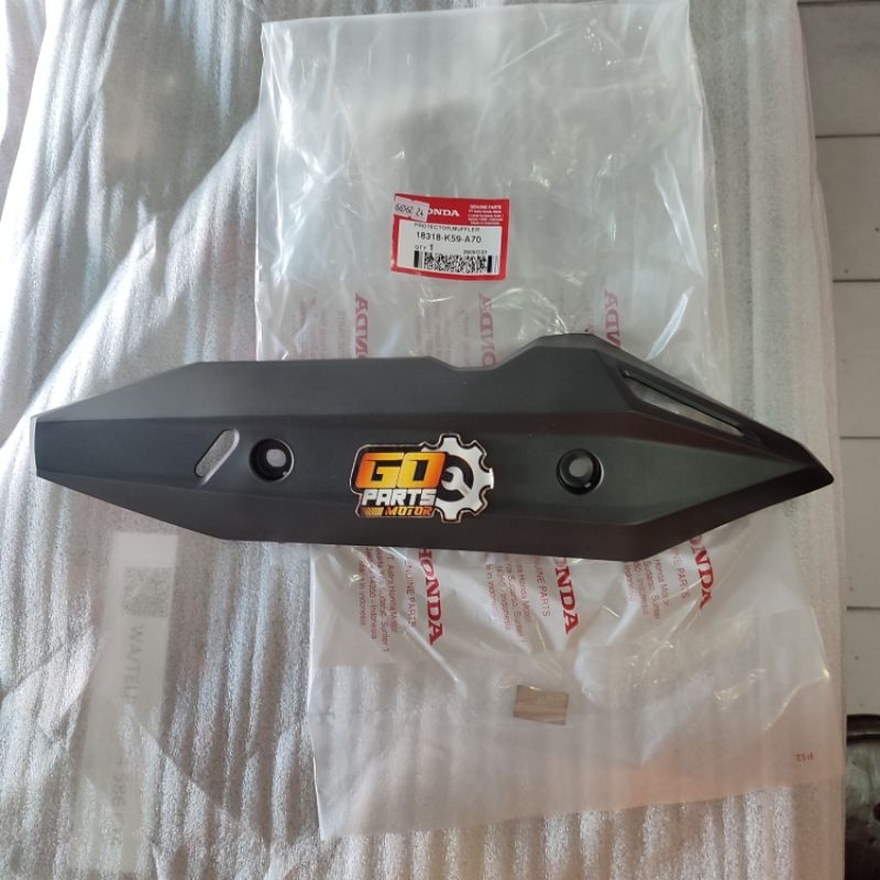 ใหม ่ Vario 125 150 2018-2022 K2V Muffler ฝาครอบ Shield 18318-K59-A70 ...