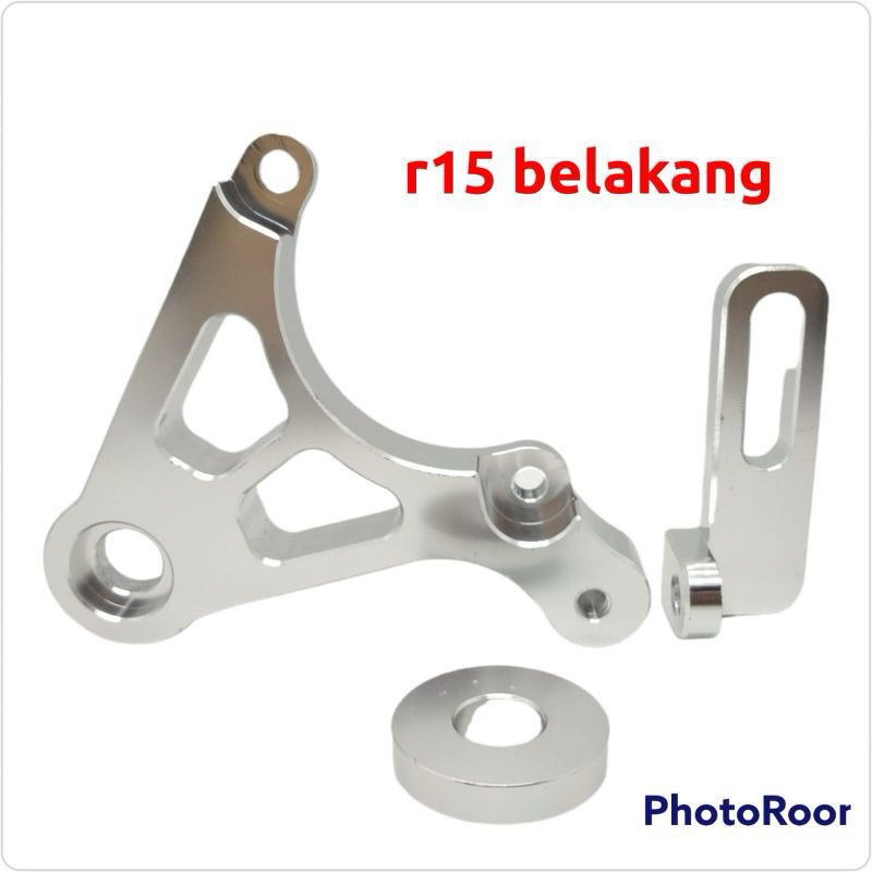 ด้านหลัง 2 PISTON Caliper Bracket R15 V2 VISION ใหม่ VIXION OLD Etc ...