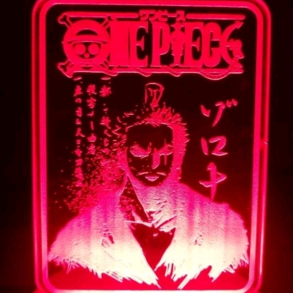 Cahaya โคมไฟเตียง โคมไฟตกแต่ง อะคริลิคแกะสลัก (Laser & Cutting) Zoro ...