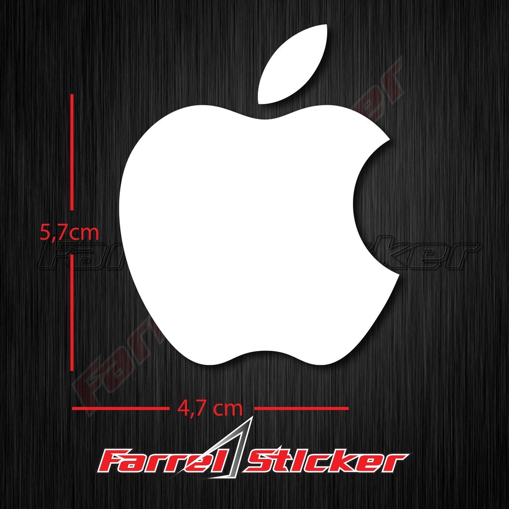Apple STICKER APPLE STICKER STANDARD LAPTOP NOTEBOOK CAR | Shopee Thailand