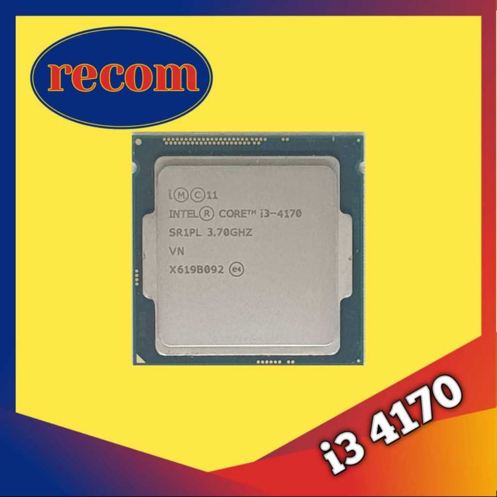 Intel CORE i3 4170 PROCESSOR รับประกัน 1 ปี/1 เดือน | Shopee Thailand