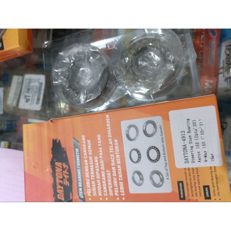 Laher BERING BEARING DAYTONA RACING MODEL YAMAHA NMAX N MAX NEW AEROX ...