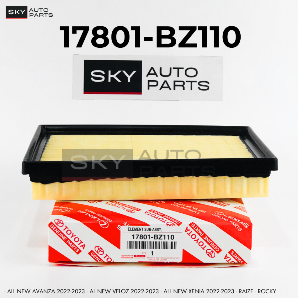 กรองอากาศ Avanza/ Veloz /Xenia 2022 Up Raize Rocky (17801-BZ110 ...