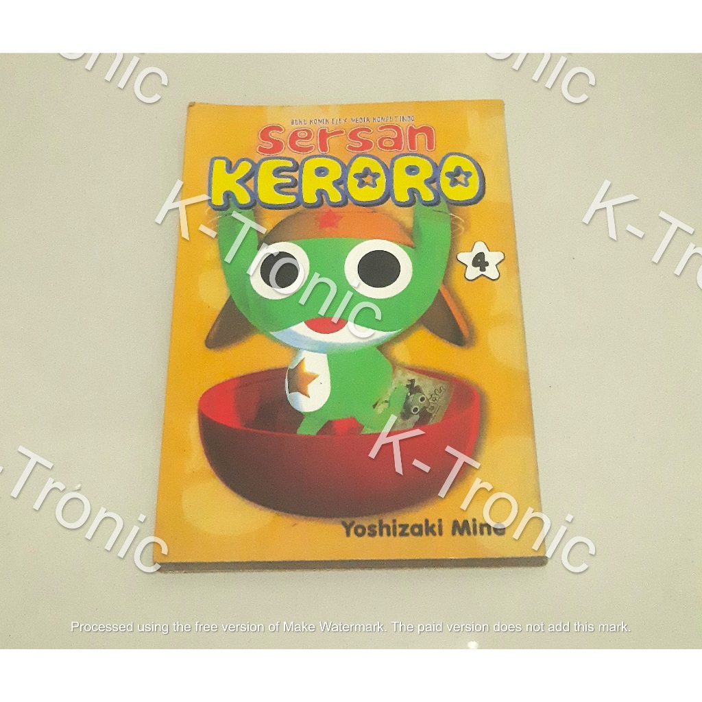 การ์ตูน MANGA CABUTAN - KERO GUNSOU / GUNSO - SERGEANT / SERSAN KERORO - VOL 4 CABUTAN | Shopee ...