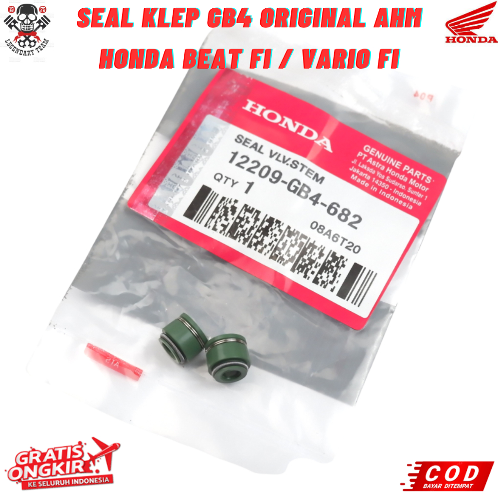Ahm Honda Beat Fi Original Valve Seal - Vario Fi - Verza 150- Supra X ...