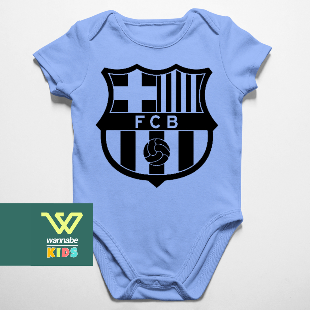 BABY JUMPER FOOTBALL BARCA LOGO 1 CUTE JUMPER BABY CLOTHES เสื้อผ้าเด็ก ...