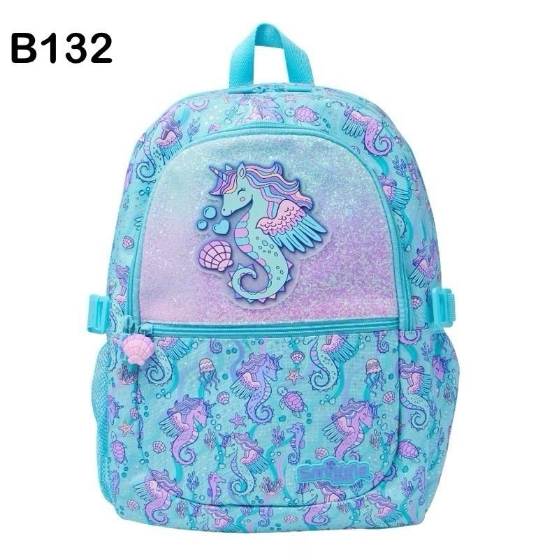Smiggle Seahorse green Sd Backpack/กระเป๋าเป้เด็กผู้หญิง | Shopee Thailand