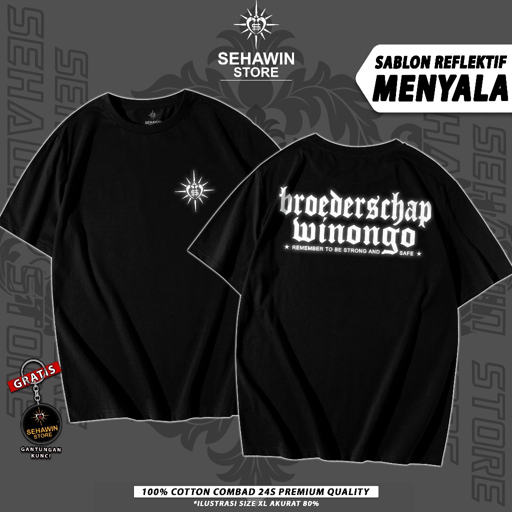 เสื้อยืด CAHAYA Phenomenal - REFLECTIVE Screen Printing Lights Up เมื่อ ...