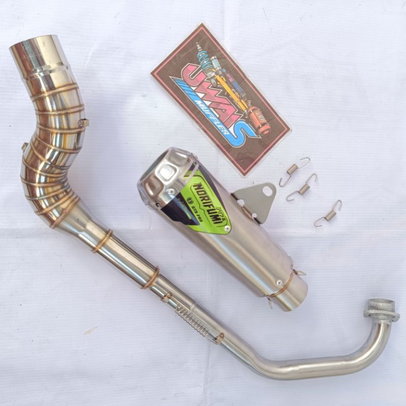 ท่อไอเสียแข่ง Ekzos lc135 FZ150I BELANG R Y15 Y15ZR | Shopee Thailand