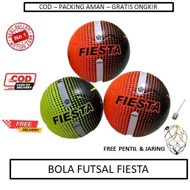 ต้นฉบับ FIESTA FUTSAL BALL THICK PVC MATERIAL STRONG และยาวนาน ...