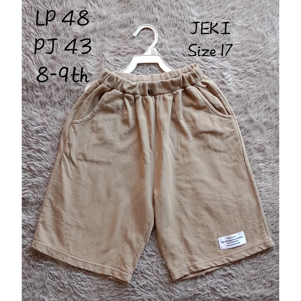 กางเกงขาสั้นสําหรับเด็กอายุ 8-9 JEKI thrf | Shopee Thailand