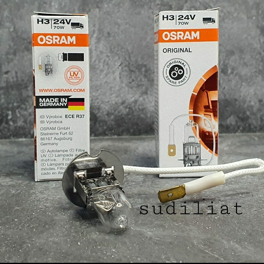 Osram H3 24V 70W. หลอดไฟ | Shopee Thailand