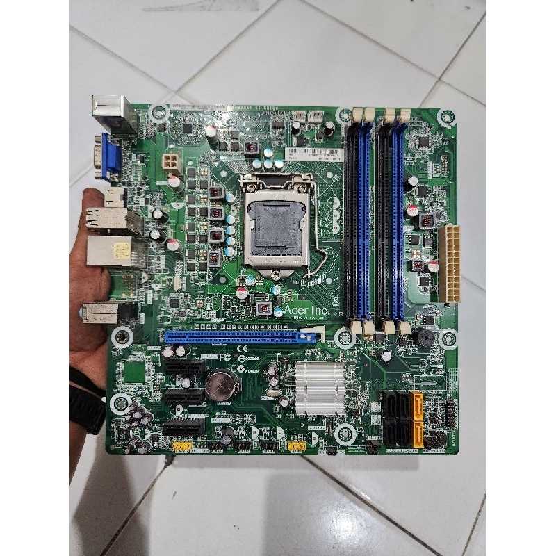 Mobo pc acer H61 socket 1155, acer socket 1155 เมนบอร์ดคอมพิวเตอร์ ...