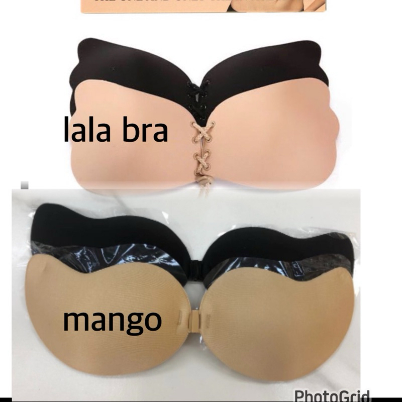 Lala bra ANGEL bra Paste INVISIBLE bra บราเกาะอก NUBRA PUSH UP NU bra/ บราปีกนก บราแปะ | Shopee ...
