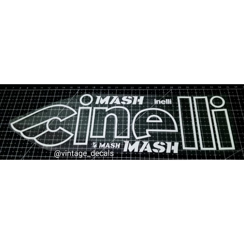 สติ๊กเกอร์เปลี่ยนแฮนด์ mash cinelli bullhorn | Shopee Thailand