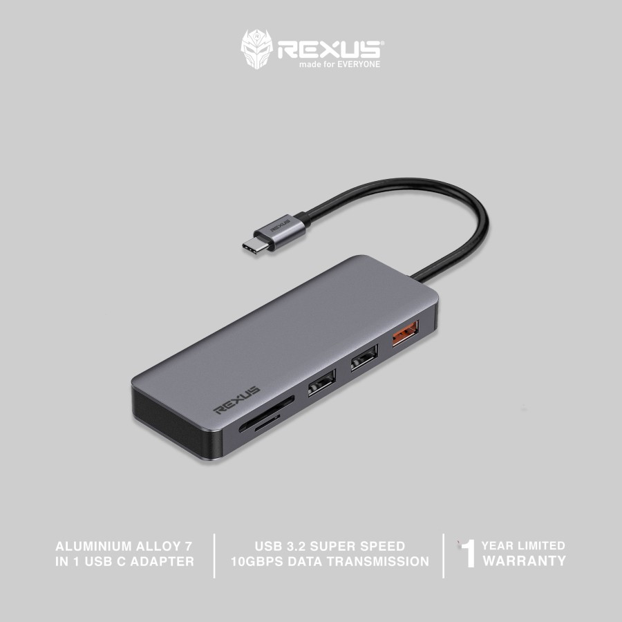 ตัวแปลง USB Rexus RXT-701 | Shopee Thailand