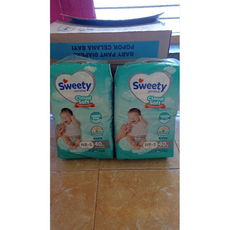 Sweety BRONZE SWEETY SILVER ผ้าอ้อมเด็ก แพ็ค 2 คน | Shopee Thailand