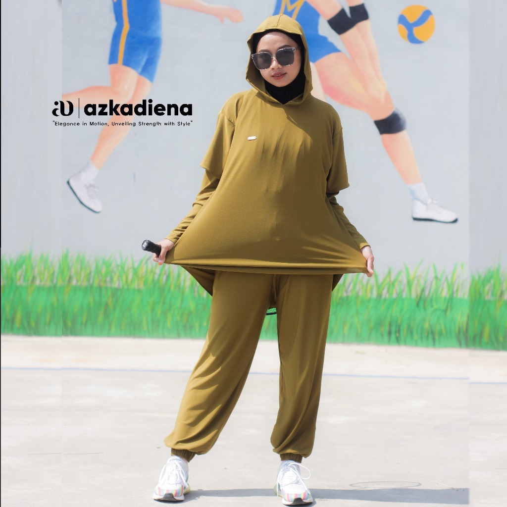 ชุดกีฬาสตรีมุสลิม MUSLIM เสื้อผ้ากีฬาของผู้หญิง MUSLIMAH RUNNING ...