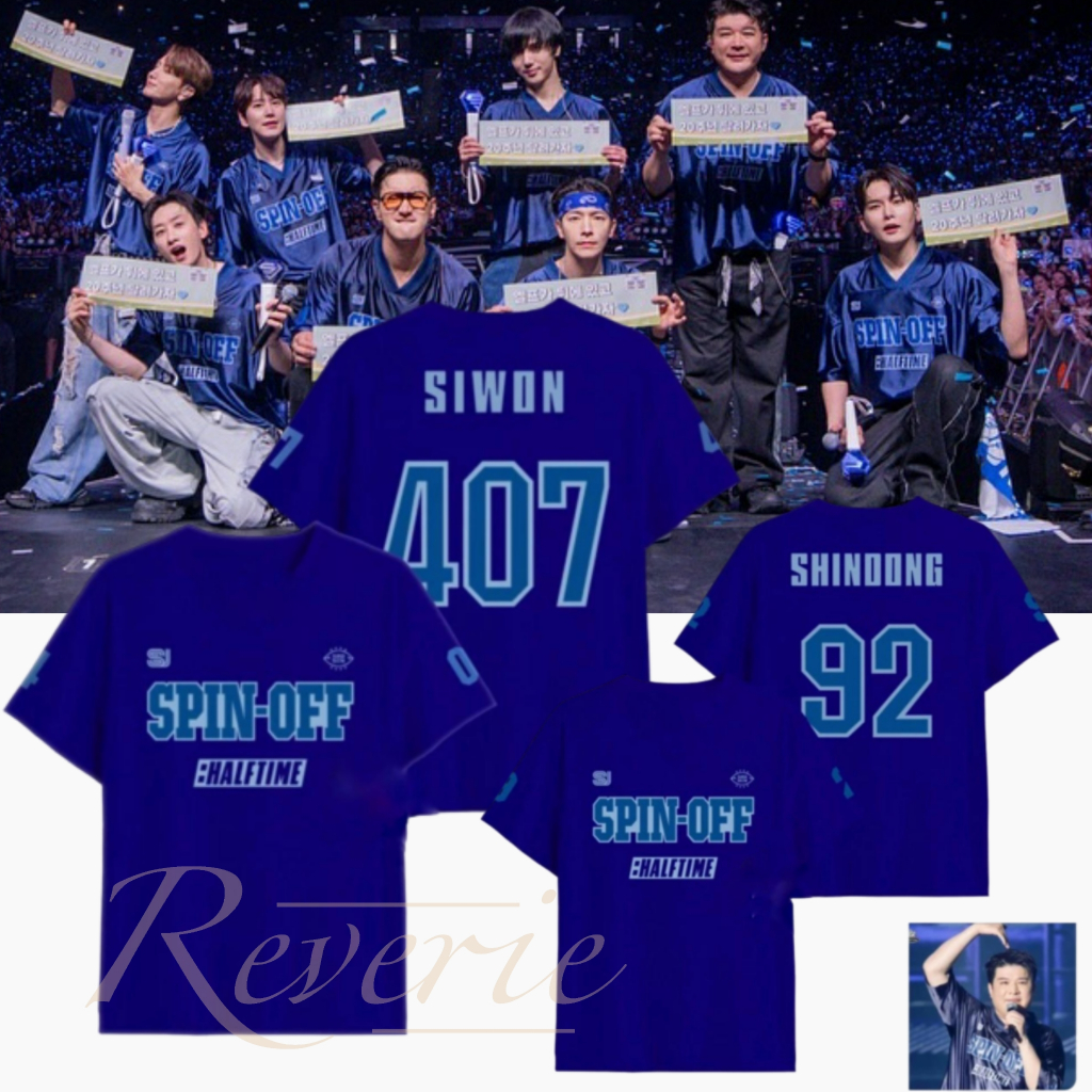 เสื้อยืด MEMBER SUPERJUNIOR ASIA TOUR 2024 TSHIRT CONCERT ELF NOBAR ...
