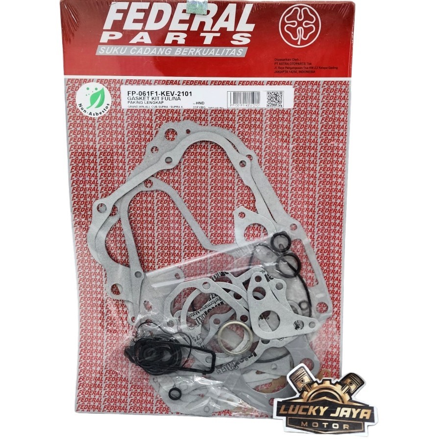 ปะเก็นบรรจุ Fullset Grand Astrea Supra X Lama Federal KEV | Shopee Thailand