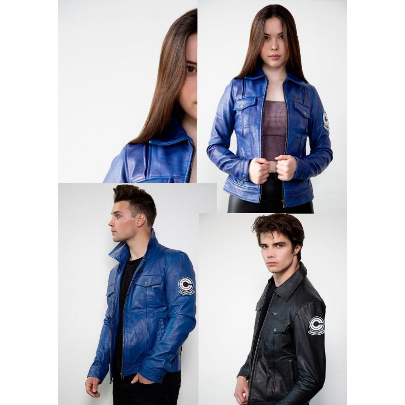 Mens Womens Trunks Dragon ball Jacket Trunks Capsule Corp Jacket. เสื้อ ...