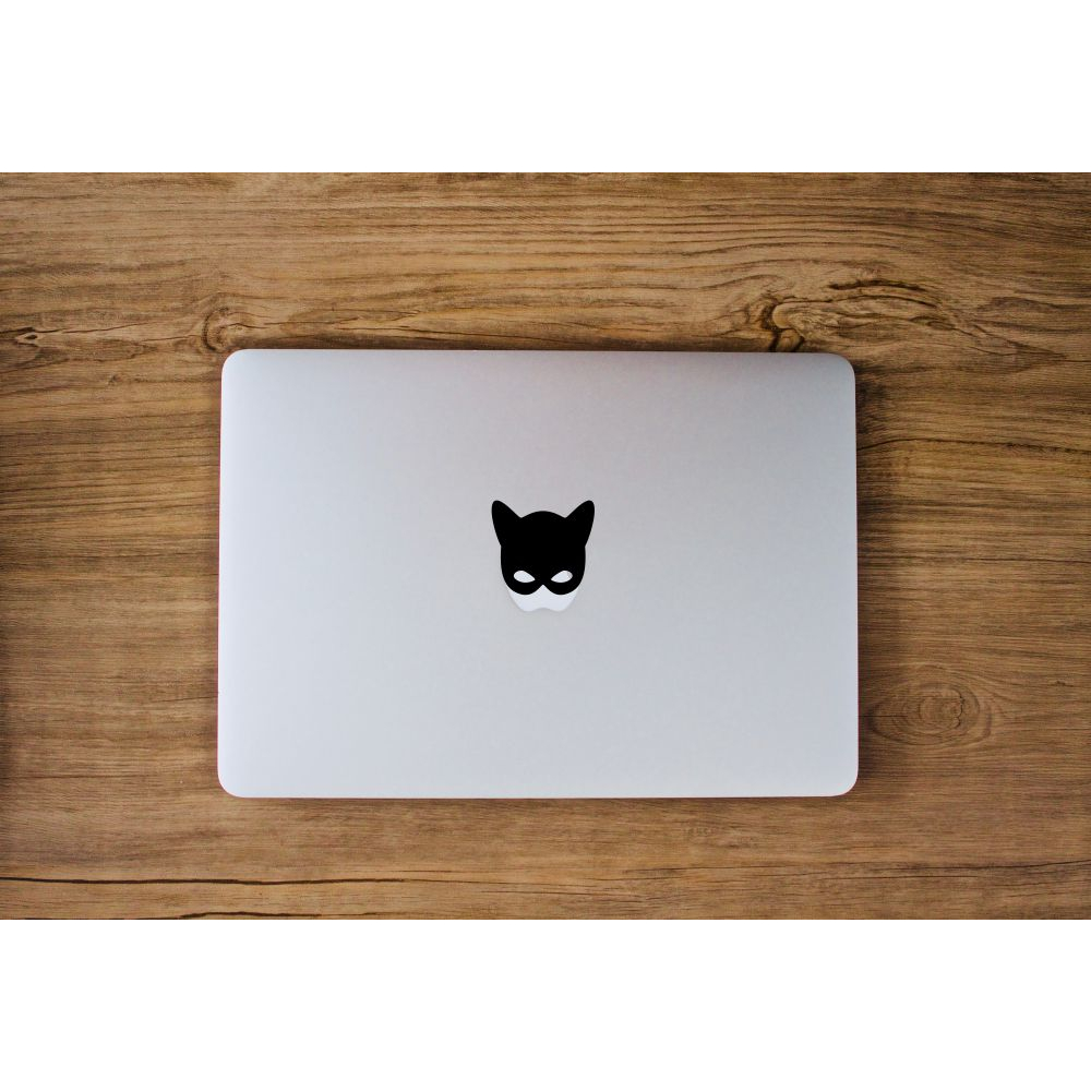 Catwoman Face Mask Decal Sticker - สติ๊กเกอร์ Macbook แล็ปท็อป | Shopee ...