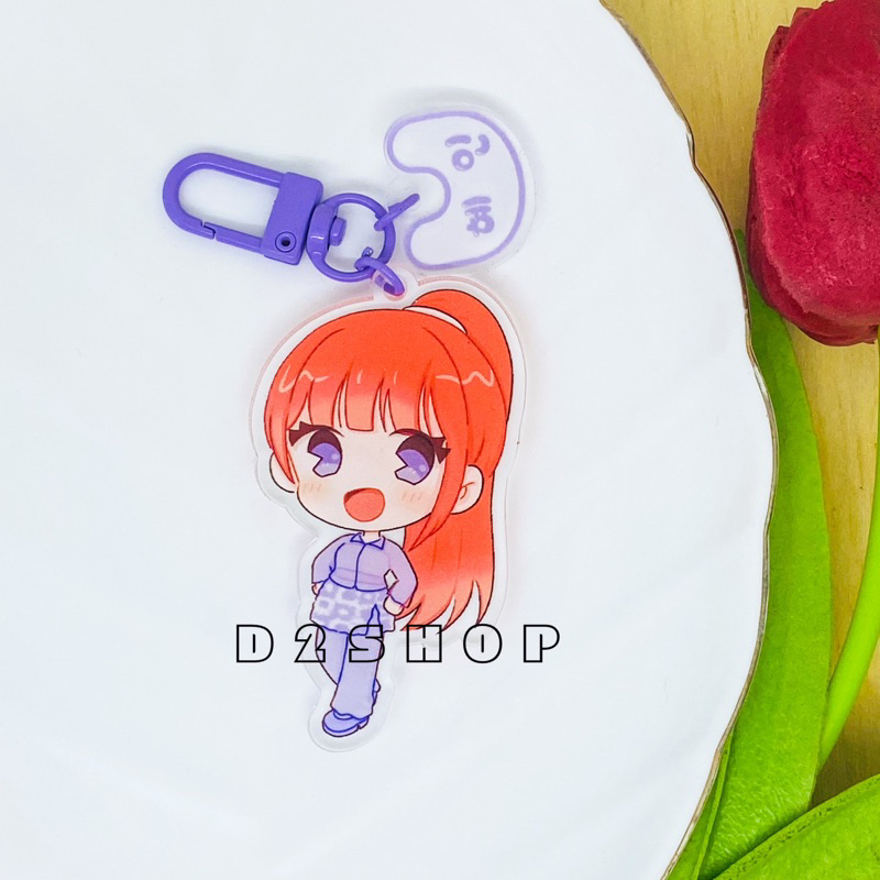 พวงกุญแจ CHIBI NEW JEANS SUPER SHY ALBUM GET UP | Shopee Thailand