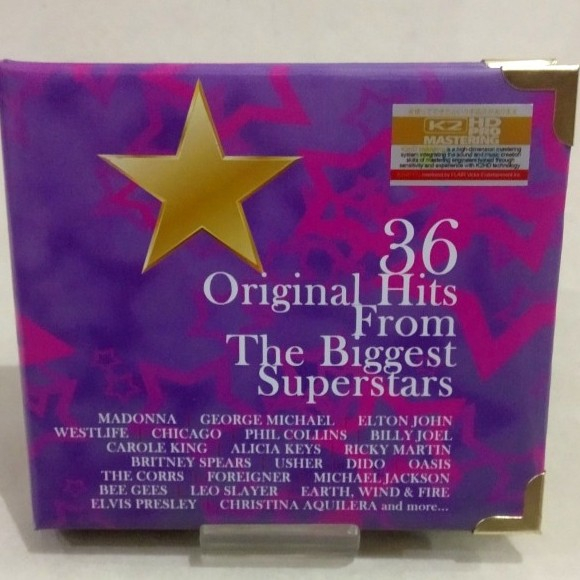 แผ่น Cd Audio Superstars Original Hits 36 (West) - K2HDPro | Shopee ...