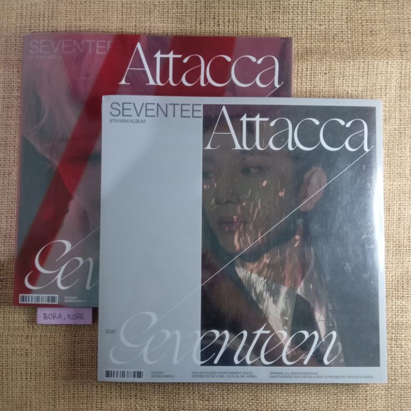 อัลบั้ม Only Seventeen SVT Attacca OP2 OP3 First 1st Press (vocal ...